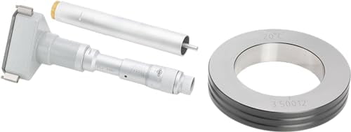 CME 3-Point Internal Micrometer with Extension Rod, 3.5"-4" Measurement ...