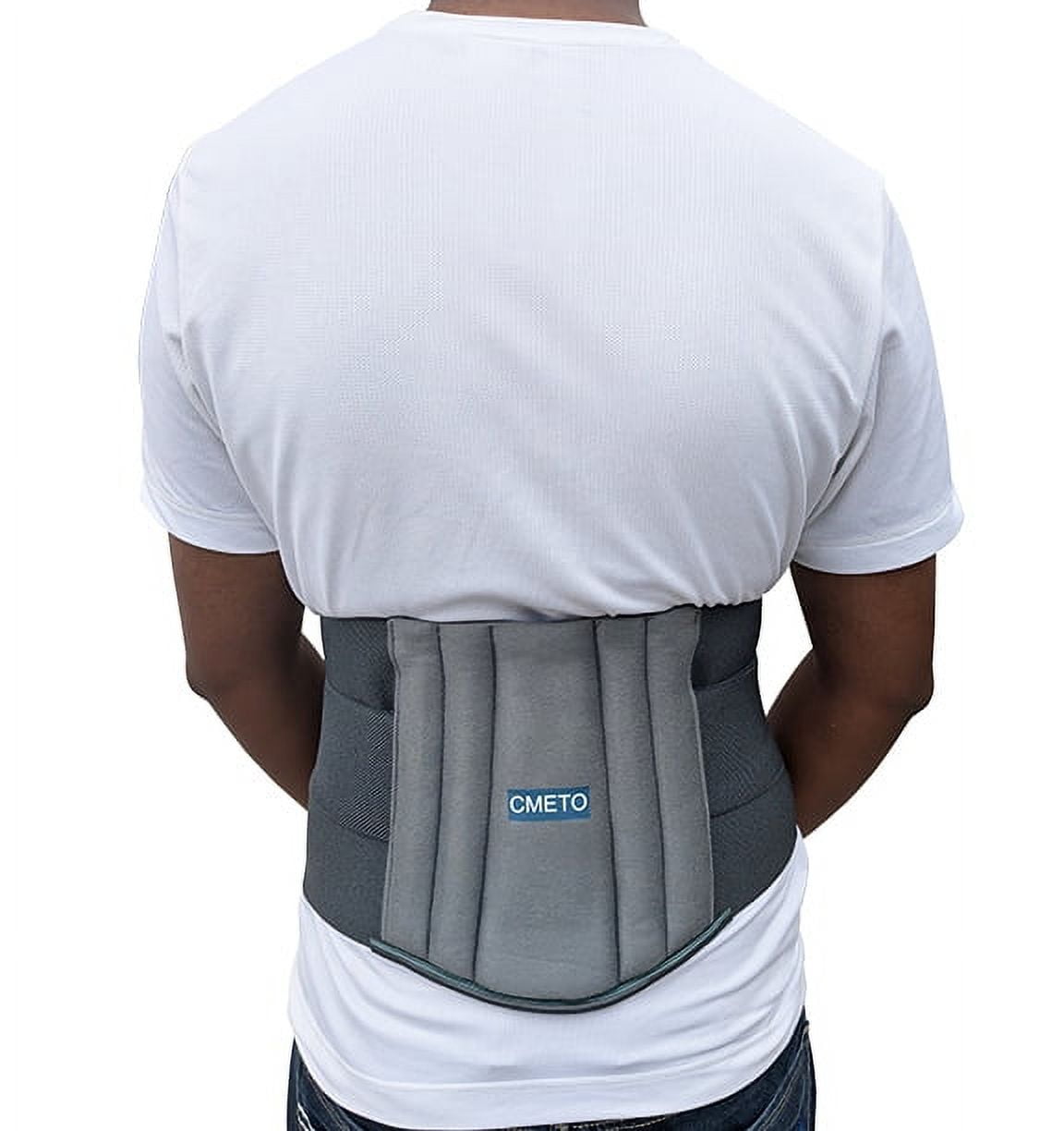 CMETO Back Brace for Lower Back Pain - Lumbar Support Belt for Sciatica ...