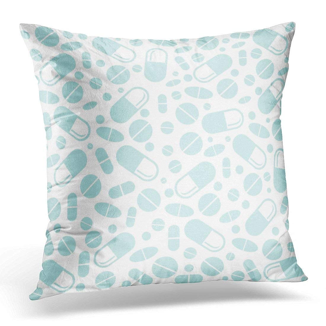 CMFUN Blue Medication Medicine Vintage White Made from Pills and ...