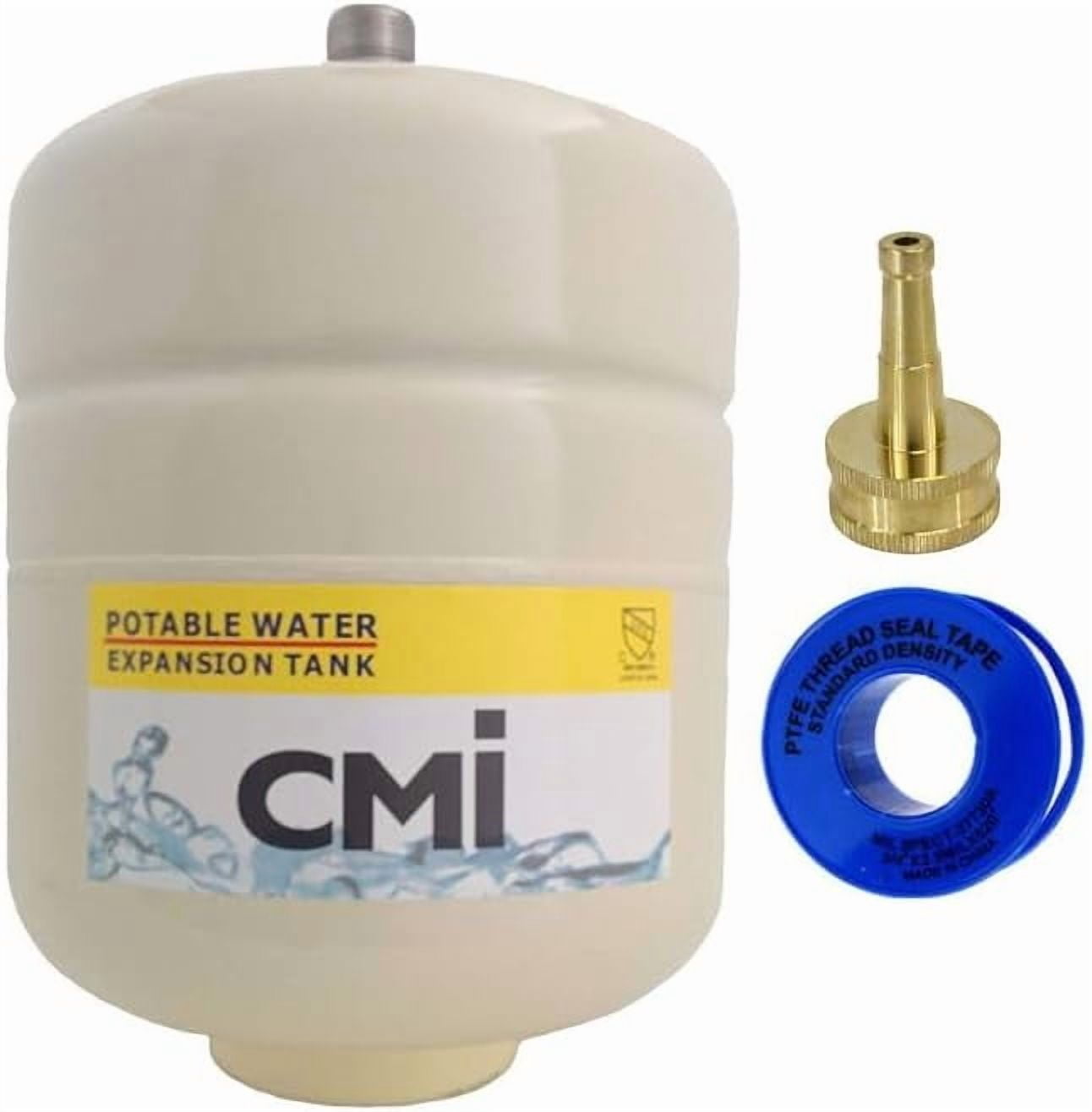 CMI Inc 2.1 G Potable Expansion 50 Gallon Heater Tanks-Safe & Clean ...