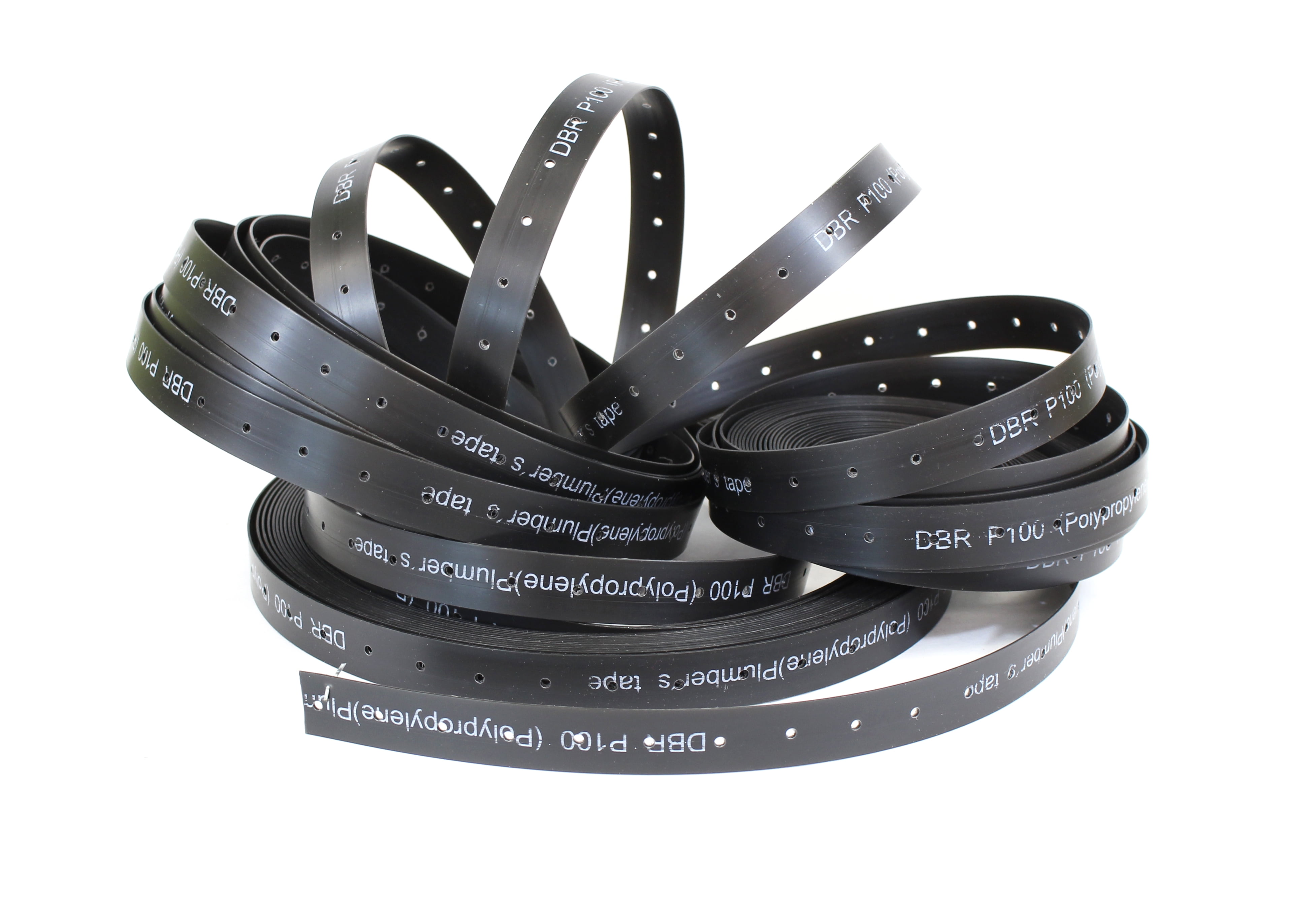 CMI Inc 3/4" Plumbing Tape 100 Feet Plastic Hanger Strap Roll ...