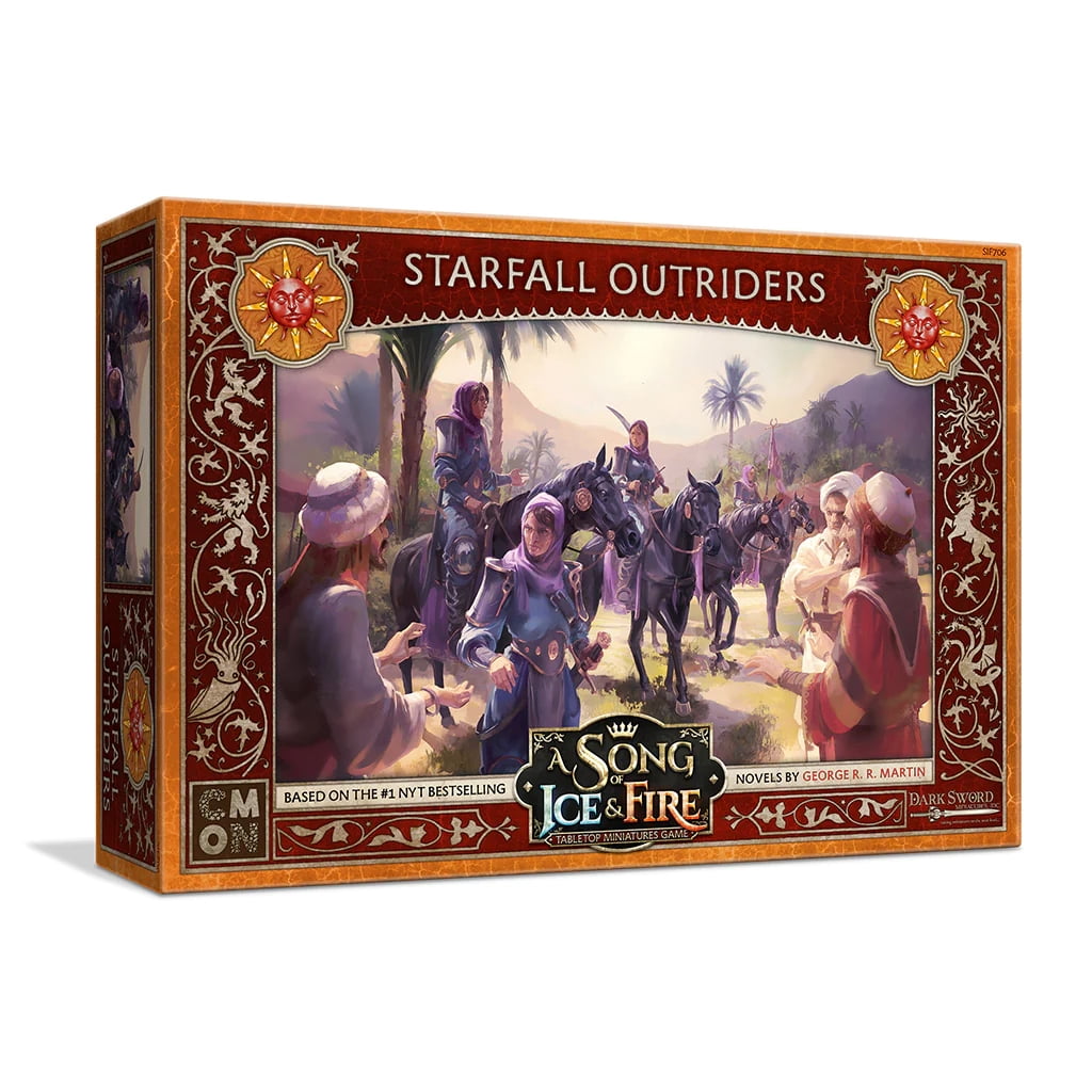 CMON A Song of Ice and Fire: Starfall Outriders Unit Box, Board Game ...