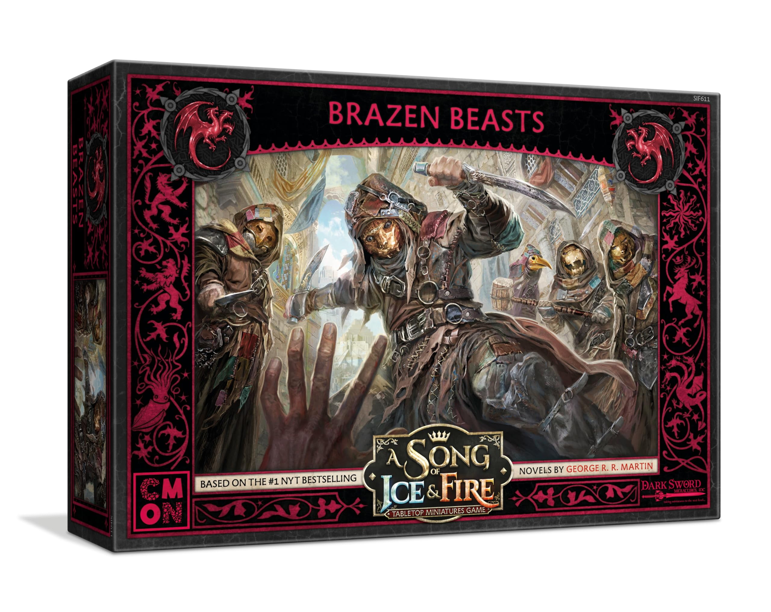 CMON A Song of Ice and Fire Tabletop Miniatures Game Brazen Beasts Unit ...