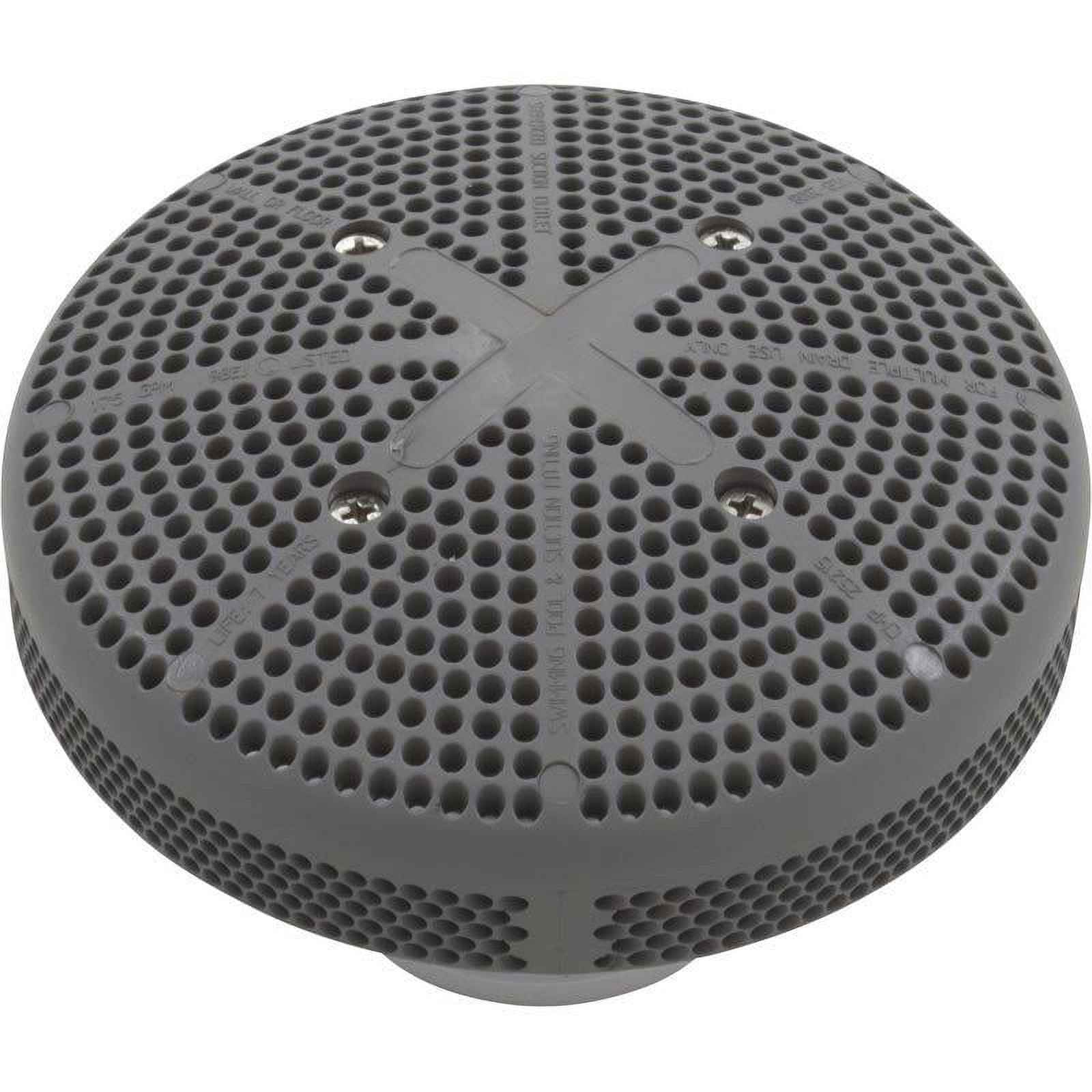 CMP Custom Molded Gunite Spa Suction 6in. 2in. Slip 190 GPM - Gray ANSI ...