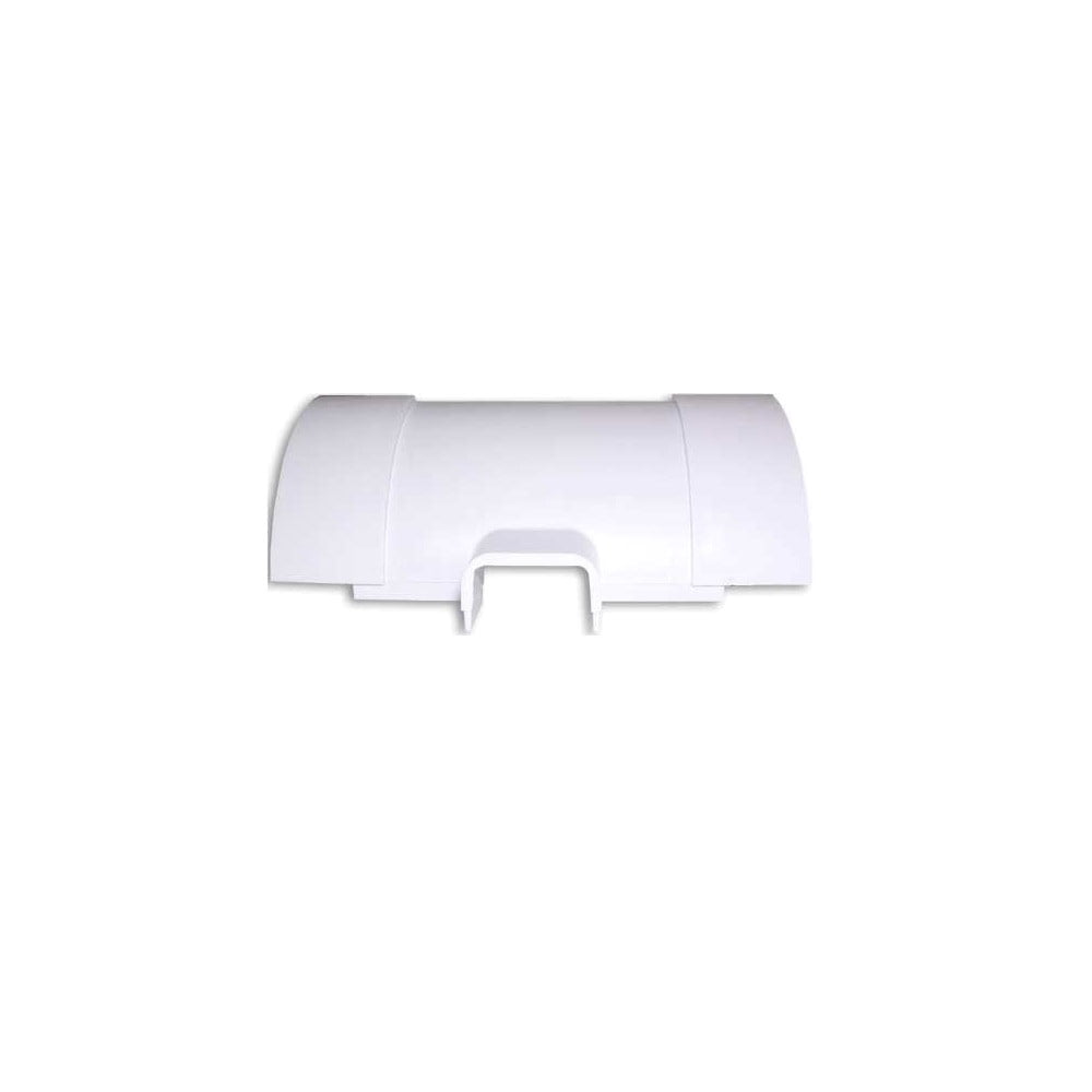 CMPLE Wire Track Corner Tee Reducer FMTR11501125W - White - Walmart.com
