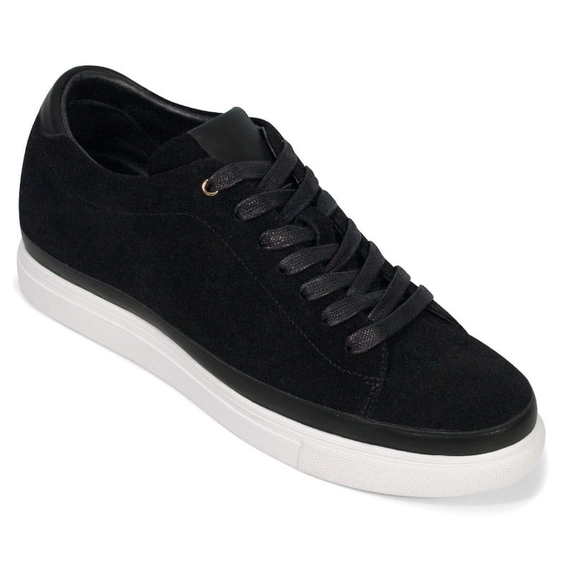 CMR CHAMARIPA Casual Tall Men Shoes - Men's Elevator Sneakers - Black ...