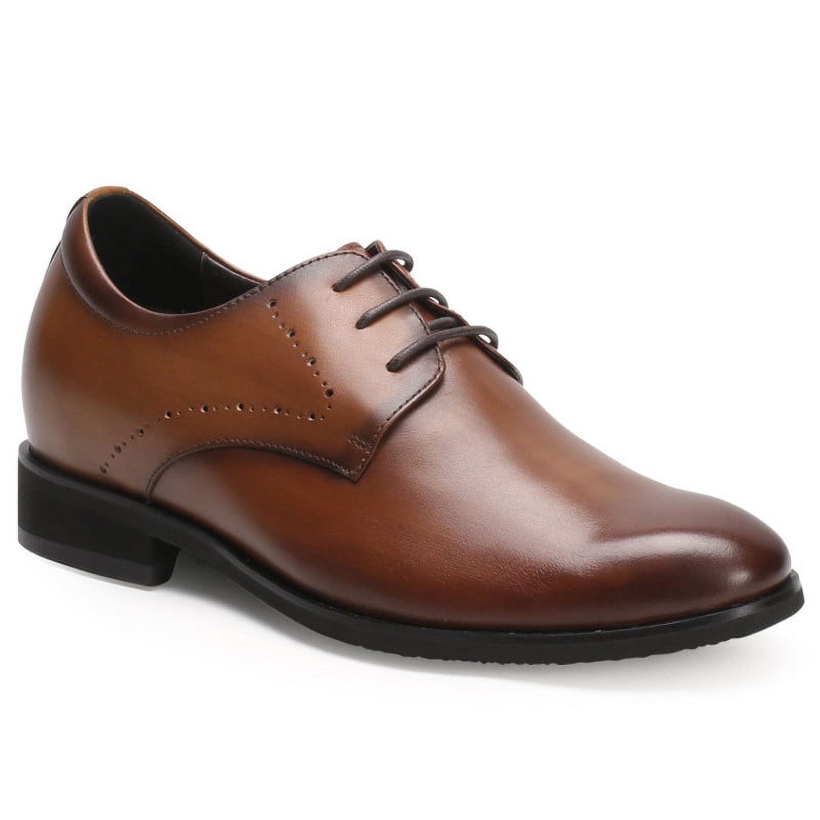 CMR CHAMARIPA Dress Height Increasing Elevator Shoes For Men Brown ...