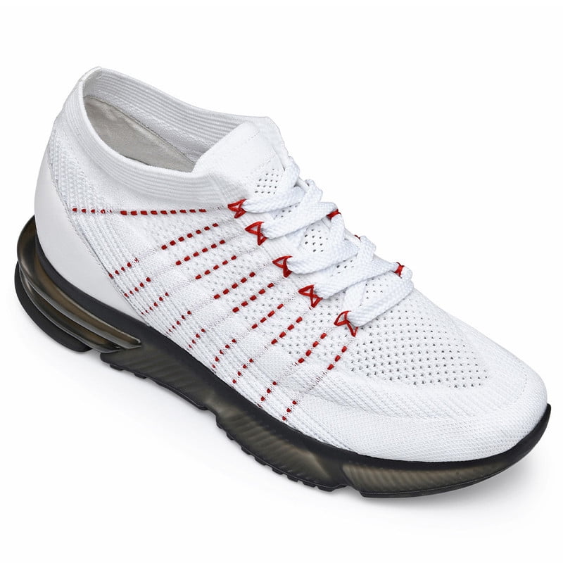 CMR CHAMARIPA Elevator Sneakers - Mens Shoes That Add Height - White ...