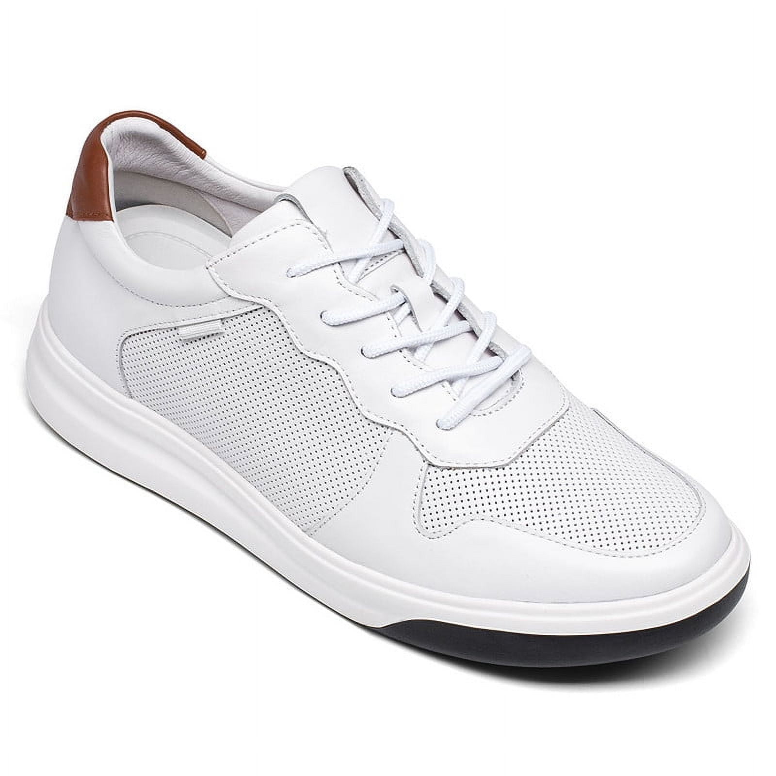 CMR CHAMARIPA Men's Elevator Sneaker Shoes - White Leather Height ...
