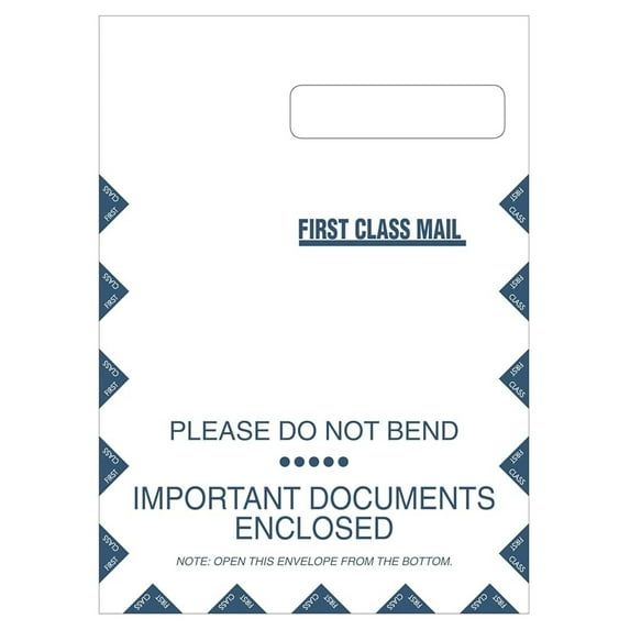 CMS 1500 Claim Form Large Envelopes | 9" x 12 1/2" | Self Seal | Case ...
