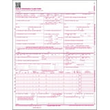 CMS 1500 Claim Forms - HCFA (Version 02/12) 2,500 SHEETS, APPROVED OMB ...