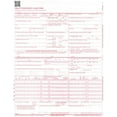 CMS-1500 Laser Printer Medical Claims Form - 2,000 sheets - Walmart.com