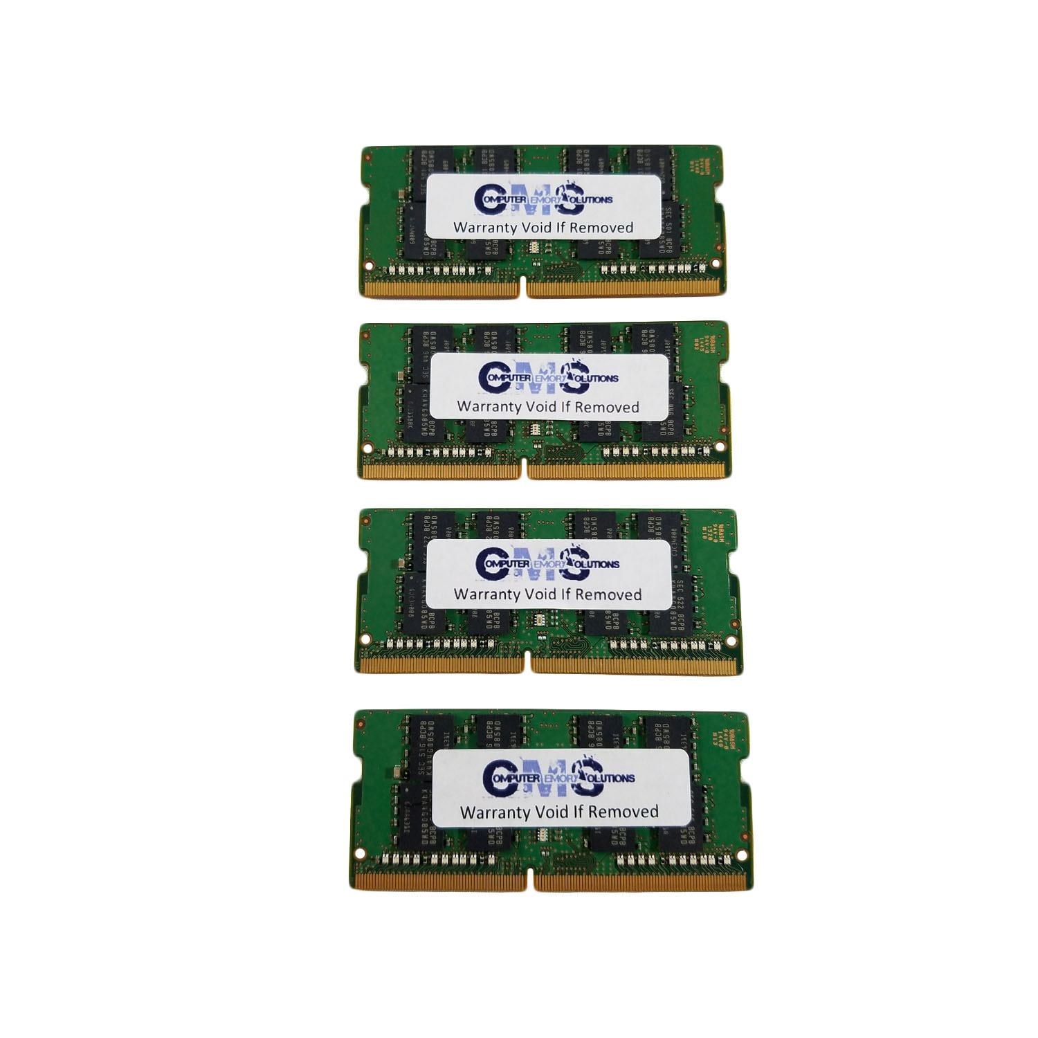 CMS 64GB (4X16GB) DDR4 19200 2400MHZ NON ECC SODIMM Memory Ram Upgrade ...