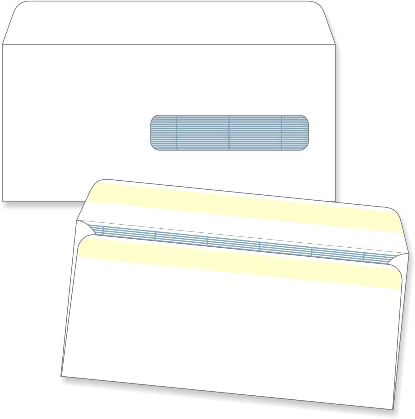 CMS HCFA 1500 Security Tint Self Seal Envelopes, 100 Per Pack - Walmart.com