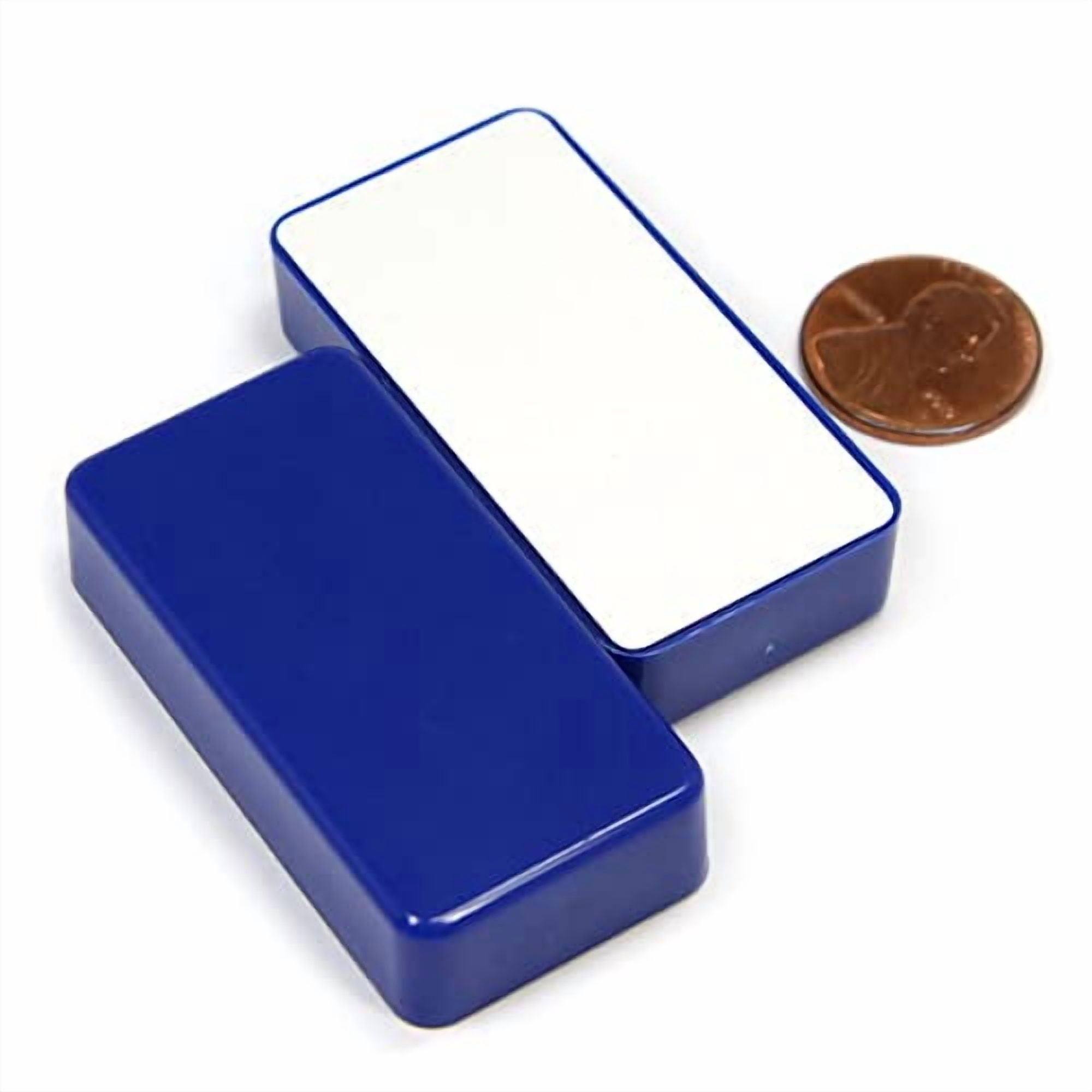 CMS Magnetics - (30-Pack Dominos Blue) Super Strong Colorful Ceramic ...