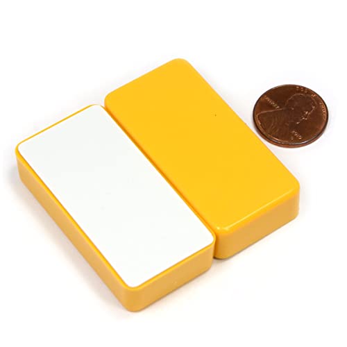 CMS Magnetics - (30-Pack Dominos Yellow) Super Strong Colorful Ceramic ...