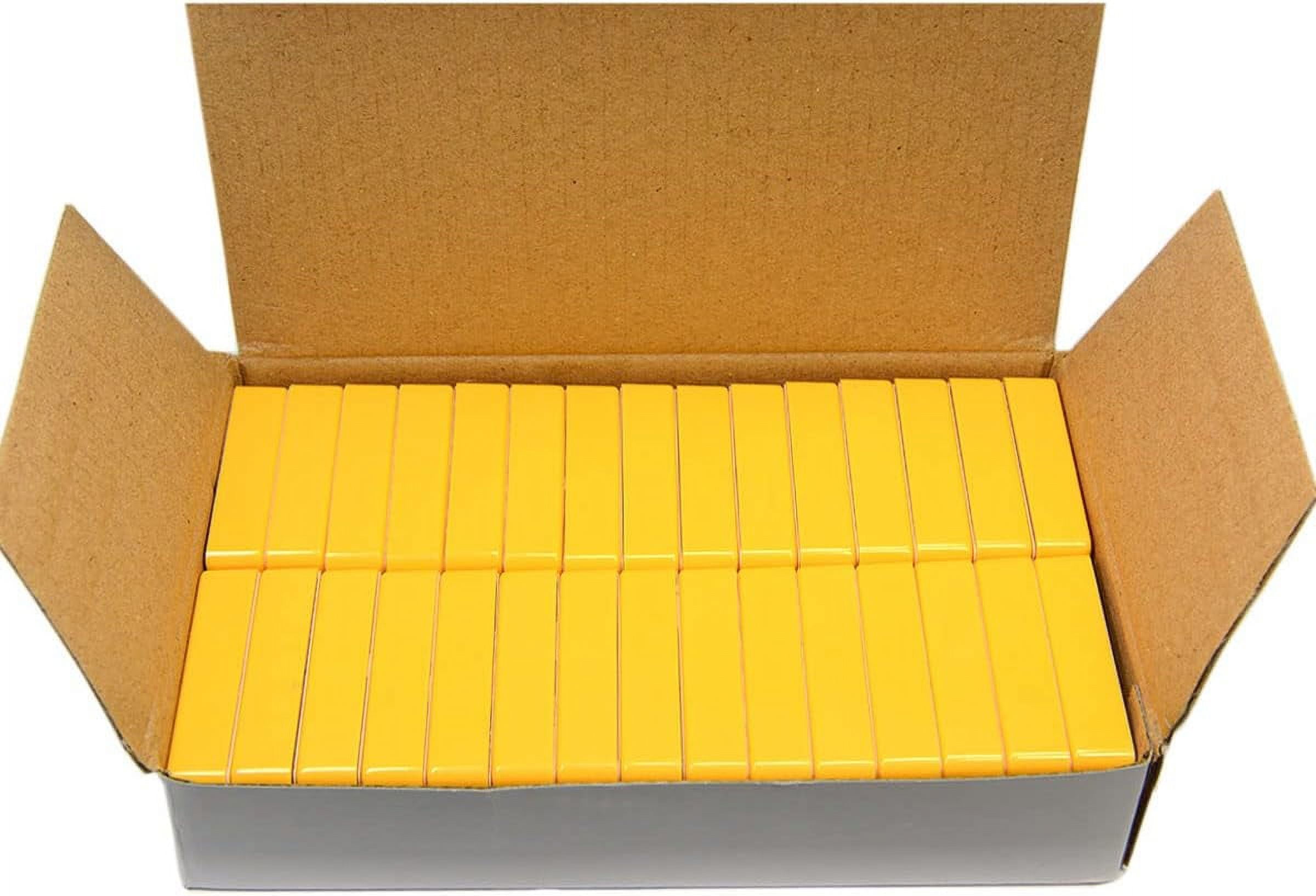 CMS Magnetics - (30-Pack Dominos Yellow) Super Strong Colorful Ceramic ...