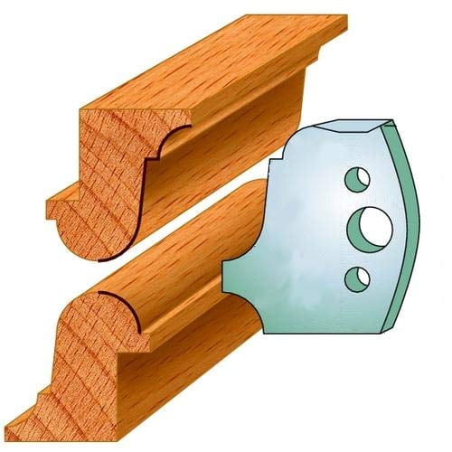 CMT 690.557 Profiled Knives for Shaper Cutters, 1-31/32-Inch Cutting ...