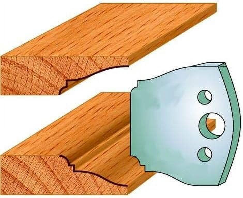 CMT 690.568 Profiled Knives for Shaper Cutters, 1-31/32-Inch Cutting ...