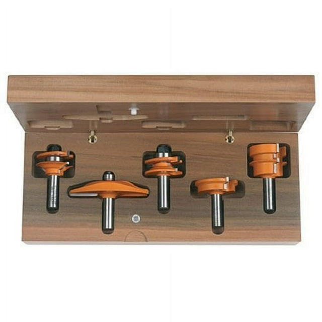 CMT 800.511.11 5-Piece Bevel & Radius Complete Kitchen 1/2-Inch Shank ...