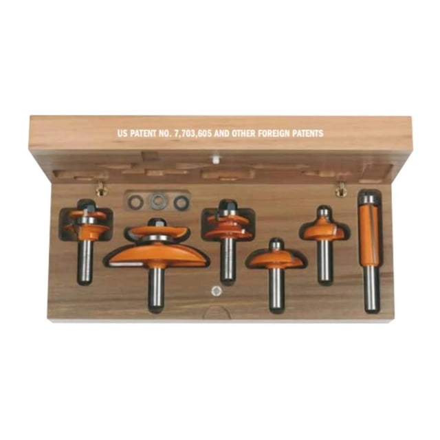 CMT Orange Tool 800.520.11 6-PIECE OGEE CABINETMAKING SET - Walmart ...