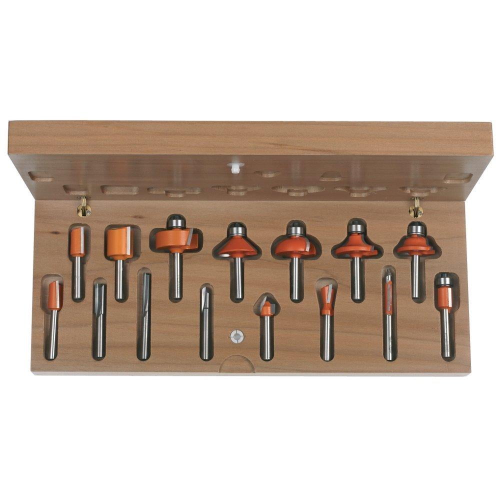 CMT Orange Tool Router Drill Bit Set, 15 piece - Walmart.com