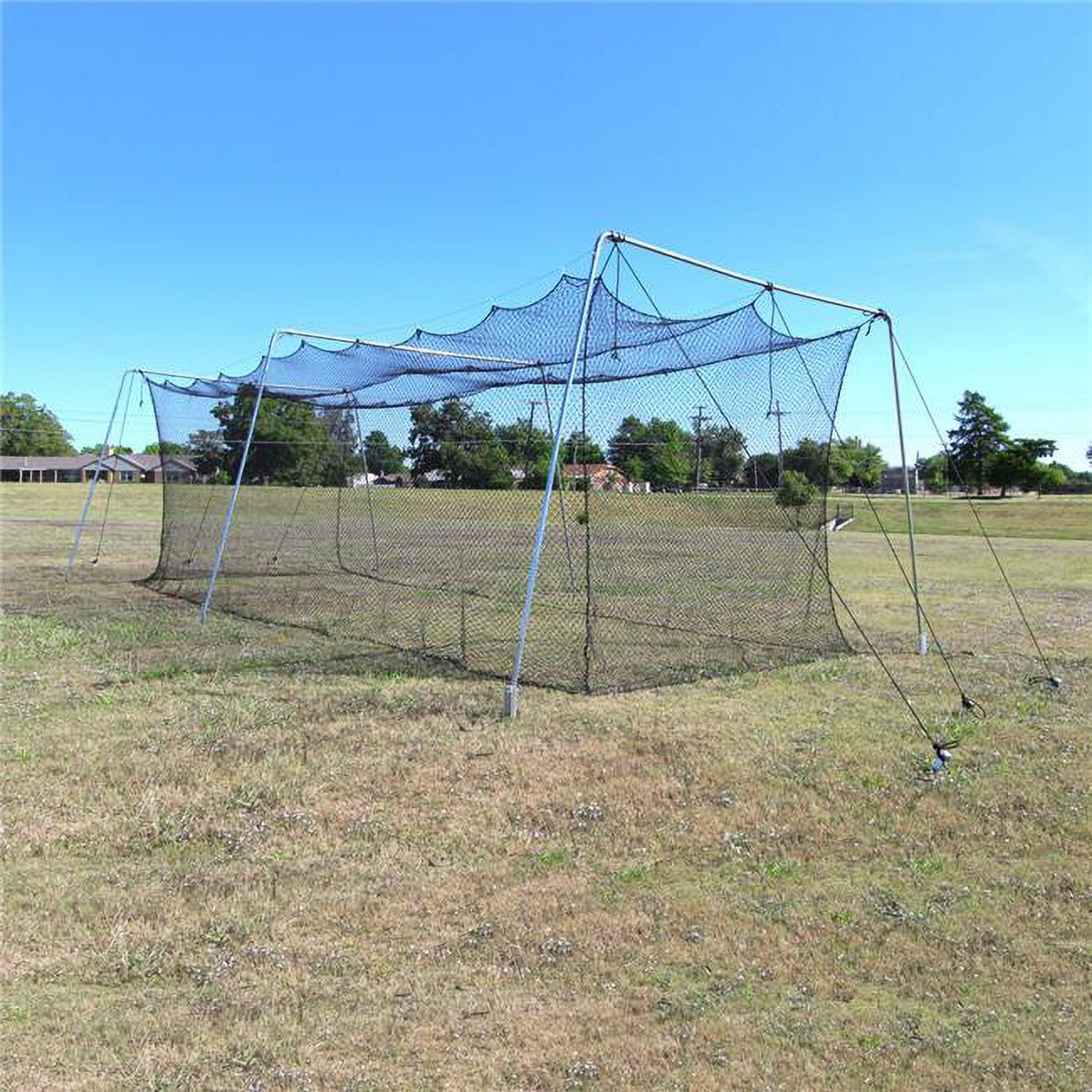 CMW- 50 x 12 x 10 ft. No.24 Rookie Batting Cage & Cable Frame - Walmart.com