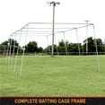 CMW- 70 x 14 x 12 ft. 1.5 in. Complete Batting Cage Frame - Walmart.com