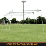 CMW- 70 x 14 x 12 ft. 1.5 in. Complete Batting Cage Frame - Walmart.com
