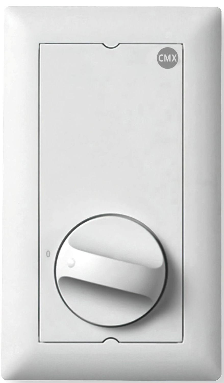 CMX Audio VC-W60F Public Address 100V Volume Control with Built-in 24V Override Relay, White ...