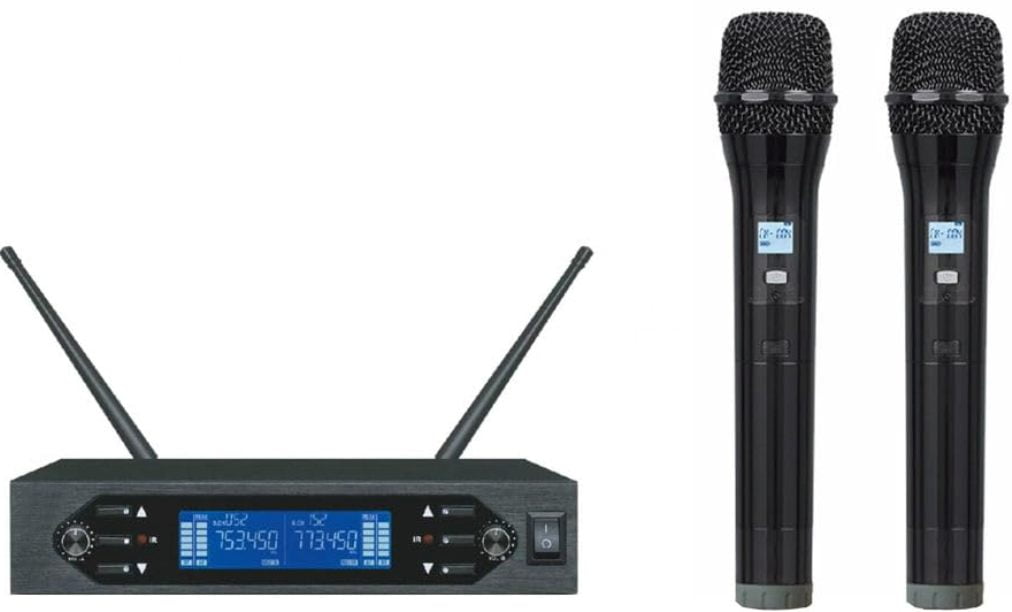 CMX Audio WM-U200B Wireless Microphone System; Includes: (1) Dual ...