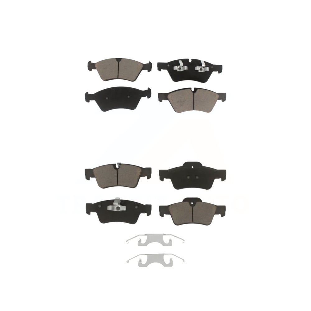 CMX Front Rear Ceramic Brake Pads Kit for Car Mercedes-Benz ML350 ML320 ...