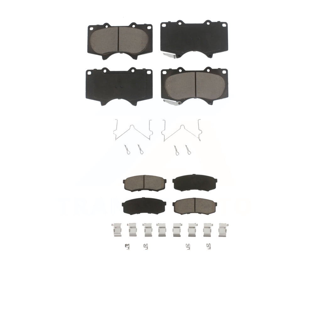 CMX Front Rear Ceramic Brake Pads Kit for Car Toyota 4Runner FJ Cruiser ...