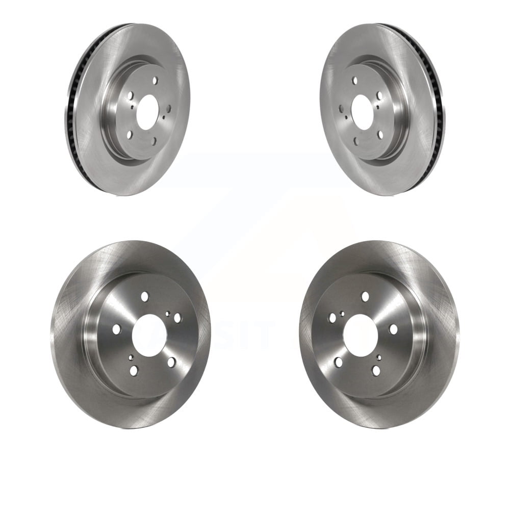 CMX Front Rear Disc Brake Rotors Kit for Car Toyota RAV4 Camry Corolla ...