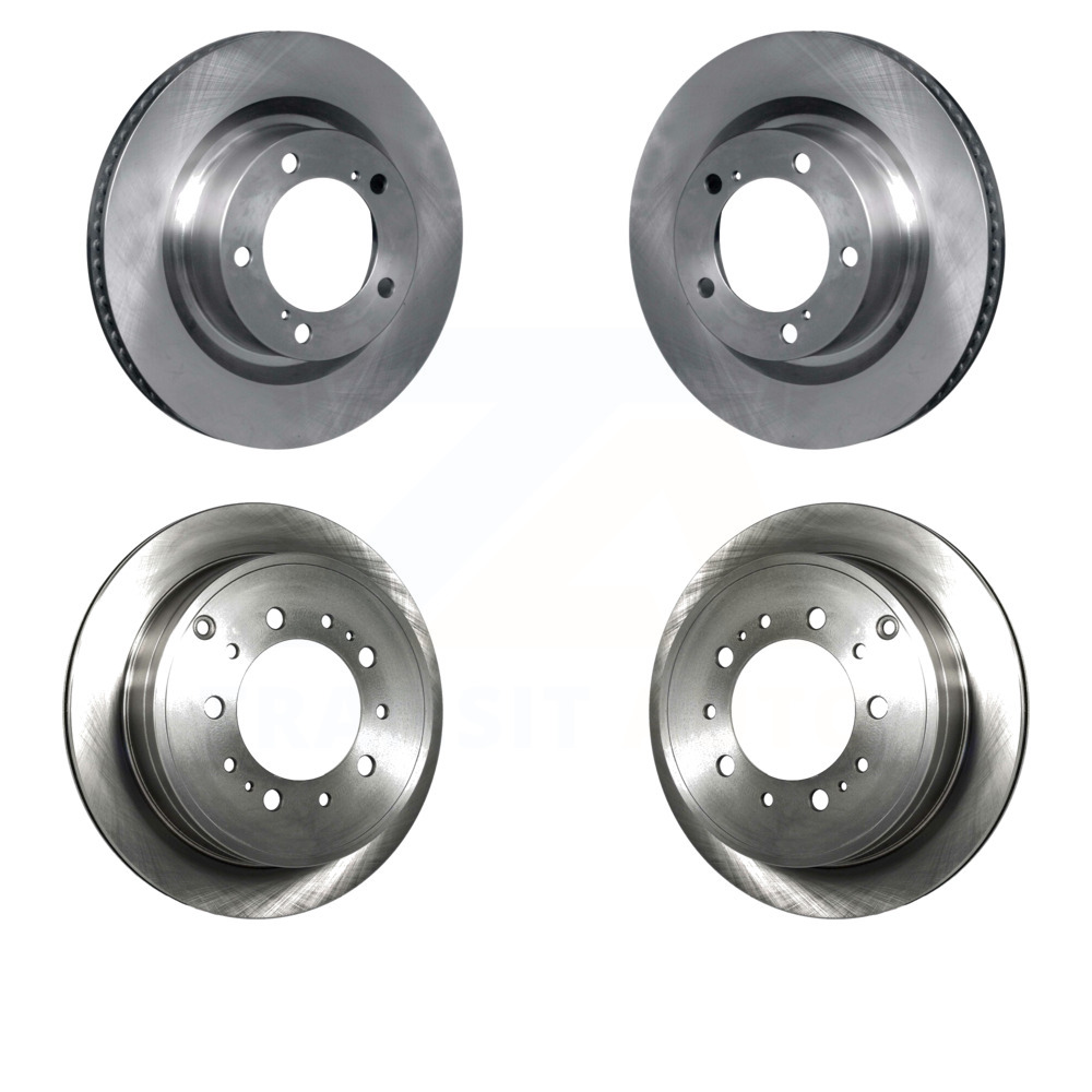 CMX Front Rear Disc Brake Rotors Kit for Car Toyota Tundra Sequoia Lexus LX570 Land Cruiser K8 ...