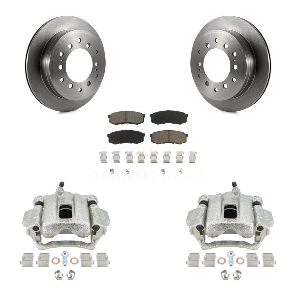 Free Shipping! CMX Rear Brake Caliper Rotors and Ceramic Pads Kit for ...