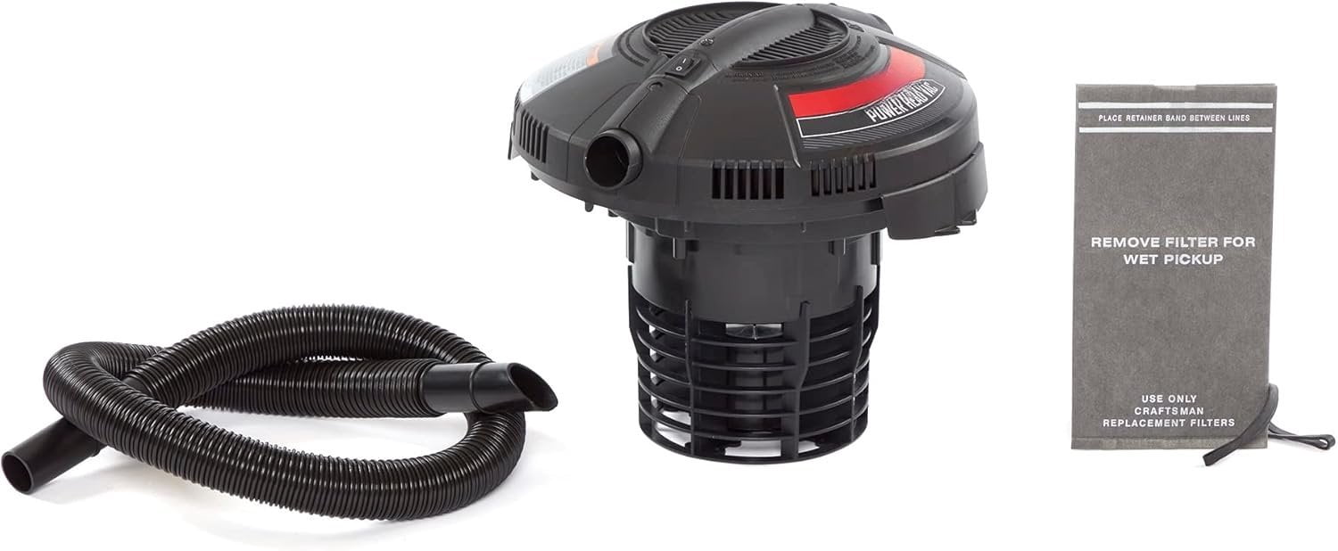 CMXEVBE17678 1.75 Wet Dry Vac Powerhead, Portable Shop Vacuum ...