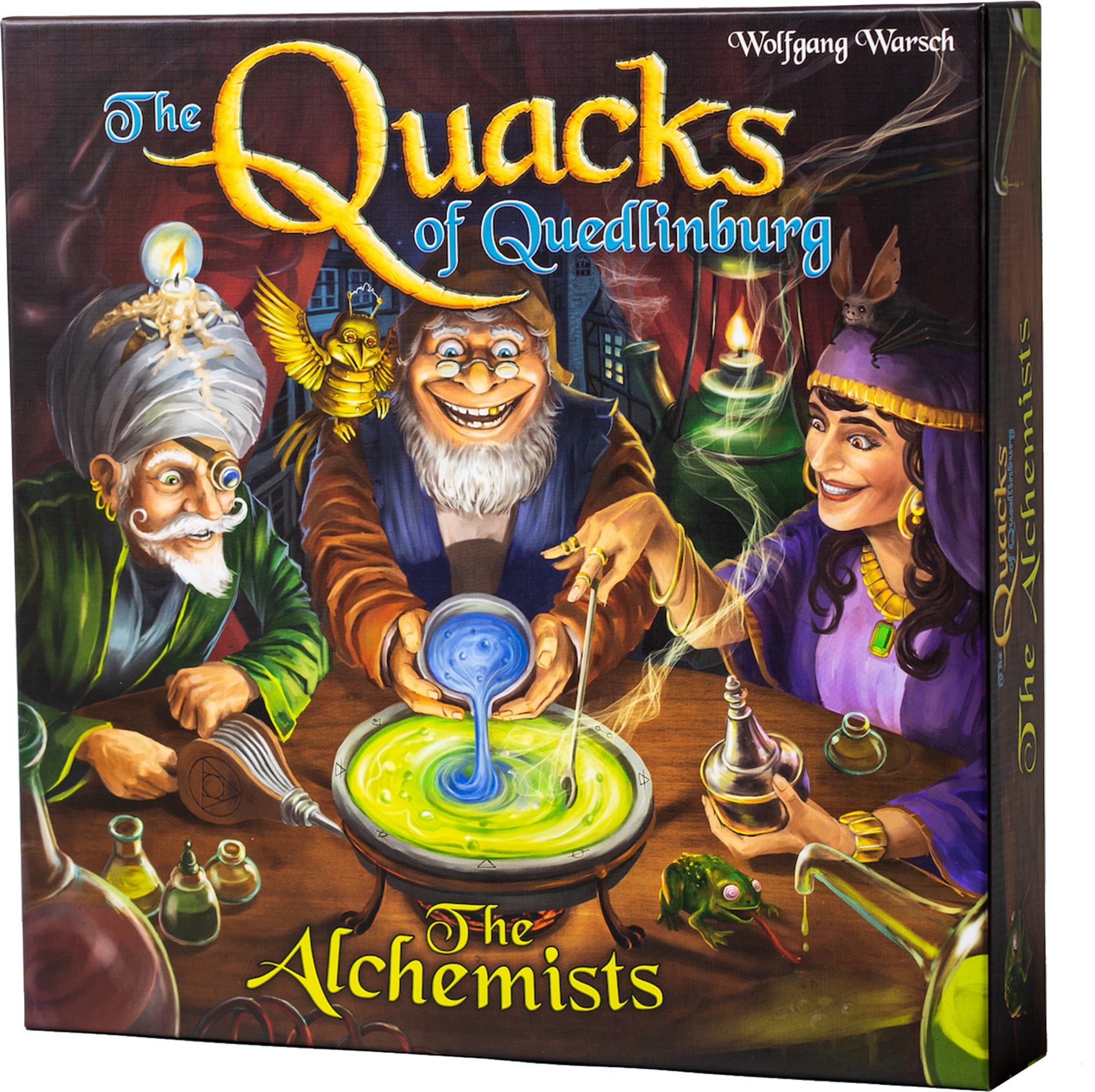 CMYK The Quacks of Quedlinburg: The Alchemists - Game of Potions & Luck, 2-5 Players, Ages 10 ...