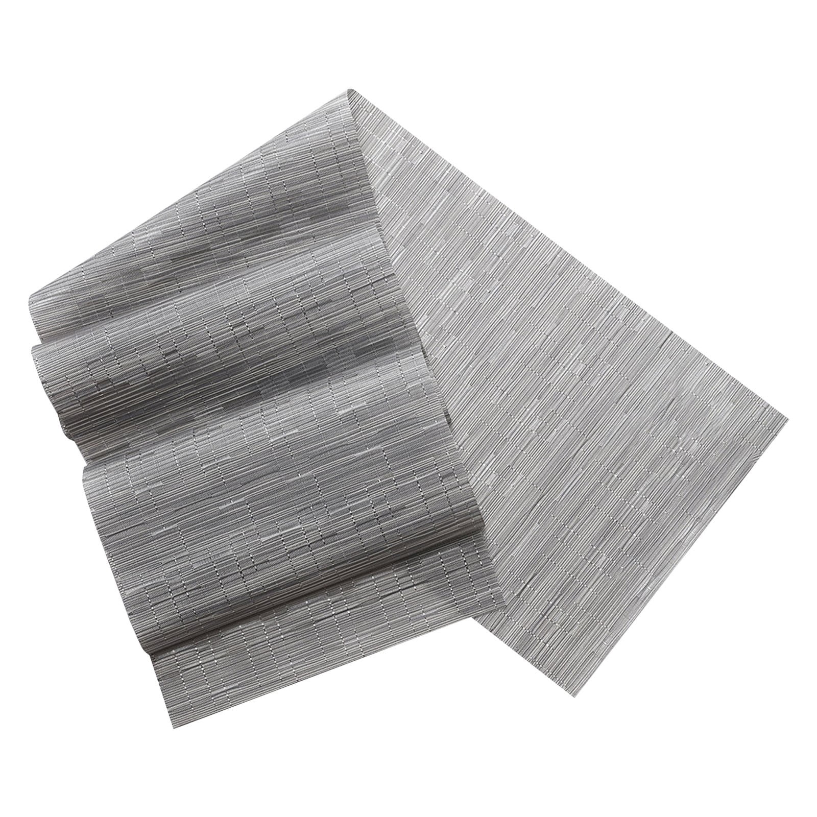 CMYYNNA Woven Vinyl Table Runners PVC Weave Table Runners 12 x 54 inch ...
