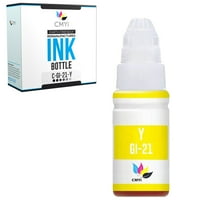 Canon GI-21 Yellow Ink Bottle for MegaTank Printer, Easy to Fill ...