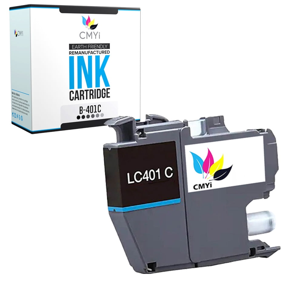 CMYi LC401 Cyan 1-Pack Ink Cartridge compatible for Brother LC401 - DCP ...