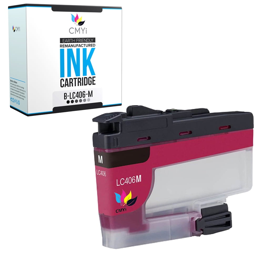 CMYi LC406 Magenta 1-Pack Ink Cartridge compatible for Brother LC406 ...