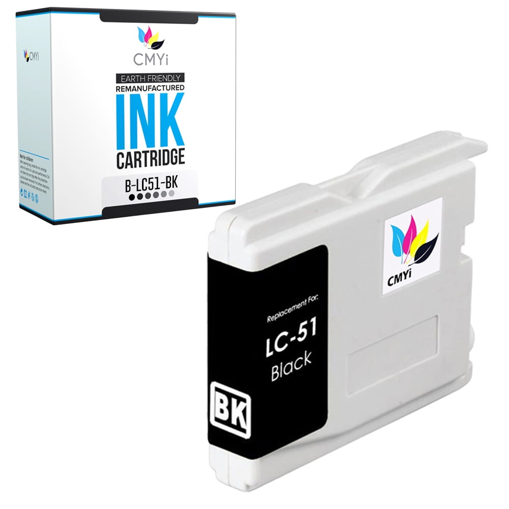 CMYi LC51 Black 1-Pack Ink Cartridge compatible for Brother LC51 - MFC ...