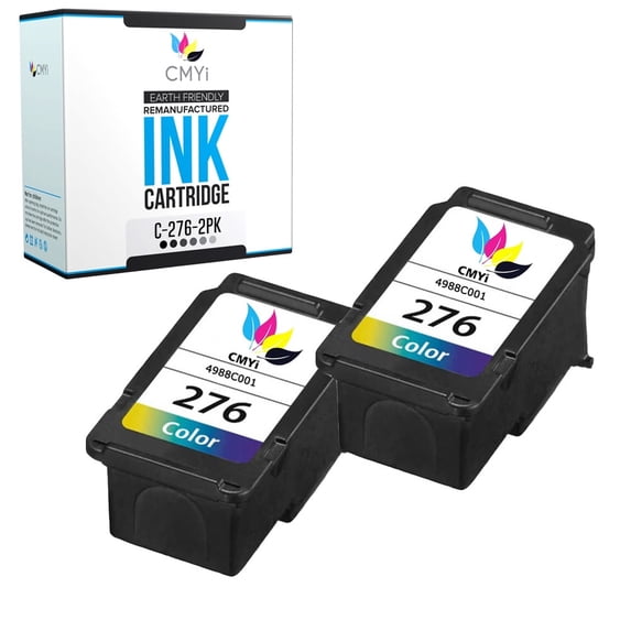 CMYi CL-276 Tri-color Ink Cartridge Replacement, Compatible with Canon ...