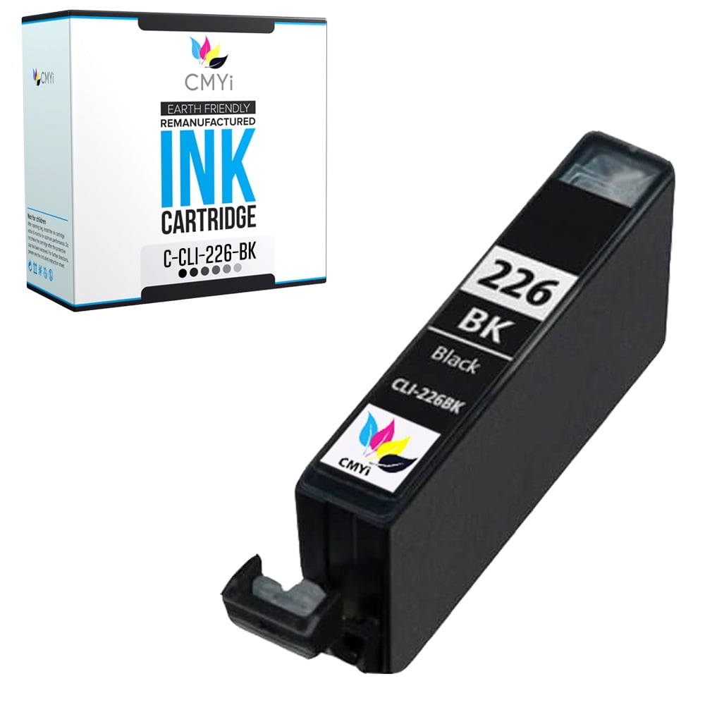 CMYi CLI-226 Black 1-Pack Ink Cartridge compatible for Canon CLI-226 ...