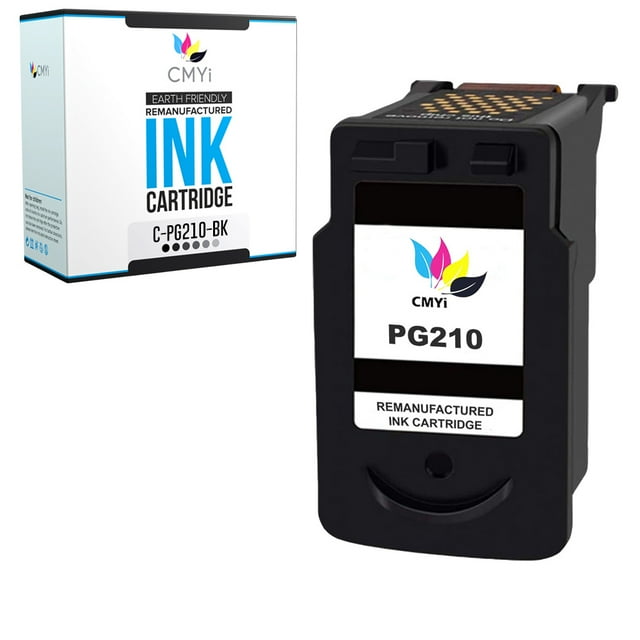 CMYi PG-210 Black 1-Pack Ink Cartridge compatible for Canon PG-210 ...