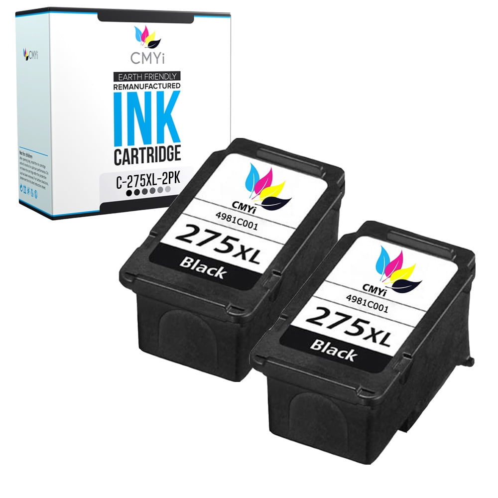 CMYi PG-275XL Black 2-Pack Ink Cartridges compatible for Canon PG-275XL ...