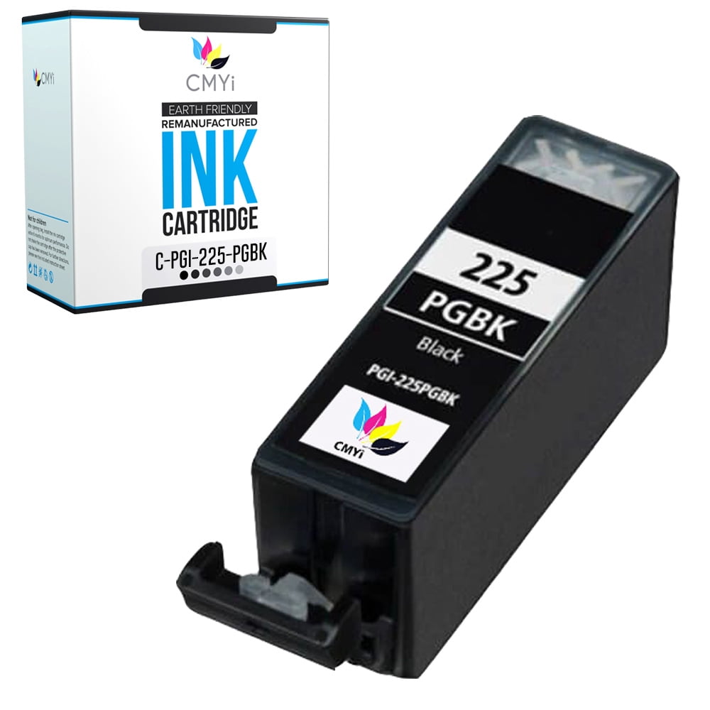 CMYi PGI-225 Pigment Black 1-Pack Ink Cartridge compatible for Canon ...