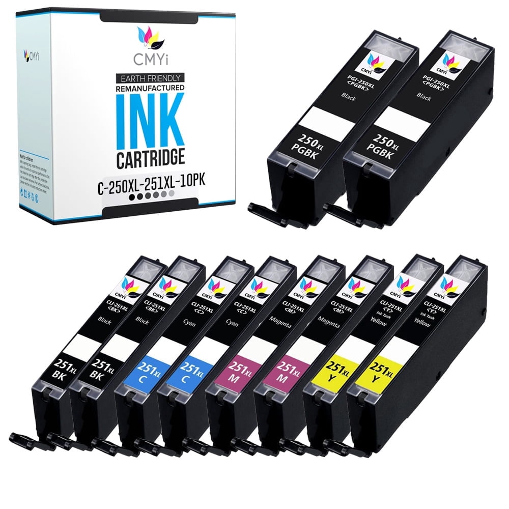 CMYi Ink Combo Pack (10) | Inkjet refills for ecommerce - Walmart ...