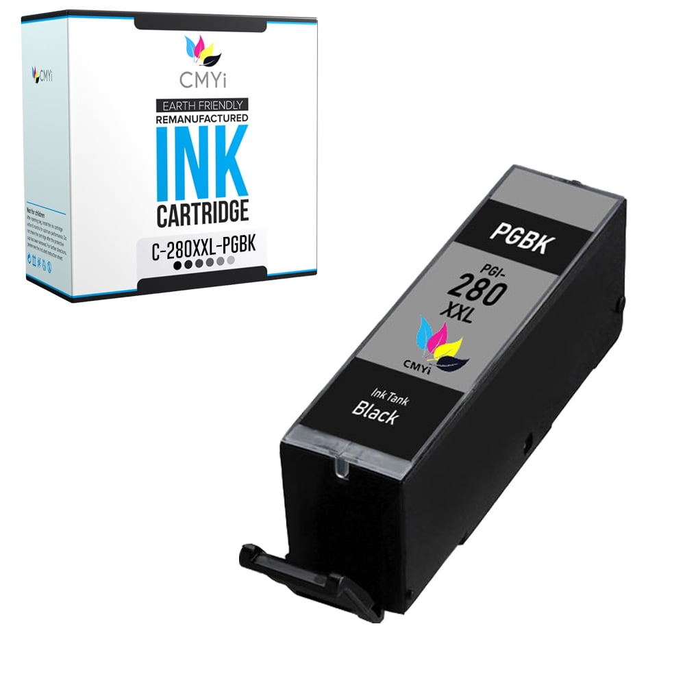 CMYi 280XXL Pigment Black 1-Pack Ink Cartridge compatible for Canon PGI ...